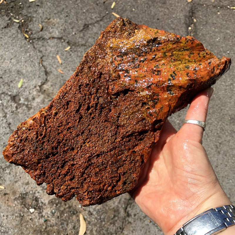 Flash Jasper ("Tiger Tail") 2.98 lbs - Arizona Lapidary & Gem Rough, Inc